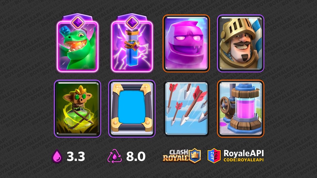 EGolem Prince Pump - Arrows, Baby Dragon, Elixir Collector, Elixir ...