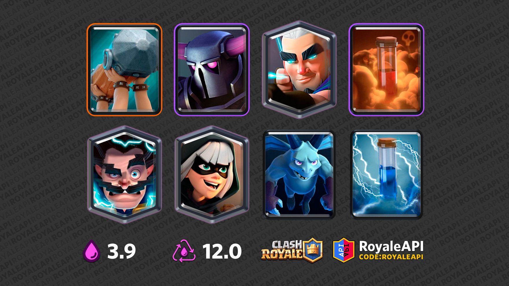 Pekka Bandit EWiz MA - Bandit, Battle Ram, Electro Wizard, Magic Archer ...