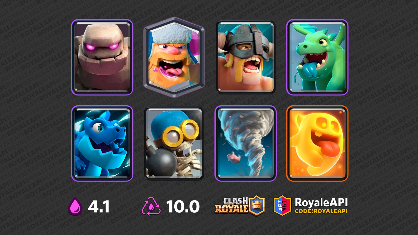 Golem EBarbs Double Dragon Nado - Players - Deck Stats - RoyaleAPI